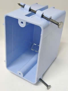 CANTEX EZ23SNW 1GANG PLASTIC DEVICE BOX W/ NAILS 23CU-IN | Quality ...