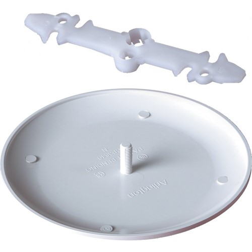 MVB KP-PLASTIC 5IN PLASTIC INVISO PLATE | World Electric Supply