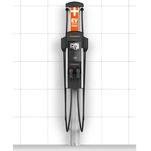 ChargePoint CPCT4023-GW1-WALL 6ft Dual Port Wall Mount EV Charger Kit ...