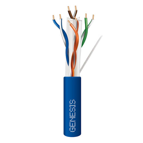 Genesis 51931006 23/8 (4 Twisted Pair) Solid, Unshielded, Cat6A Riser ...