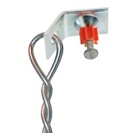 Grabber DHW1212BP100 12ft x 12ga Pre-Tied Ceiling Hanger Wire, Soft ...