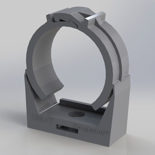 HangerLok® H88.25-LOK 3/4" (#25) Nylon 6/6, PVC / Rigid/IMC / NM ...