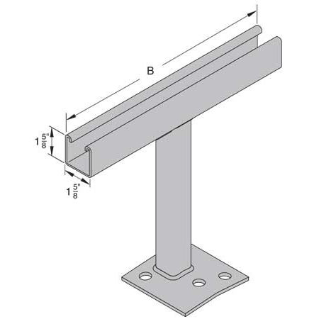 Haydon PS-7000-EG 10 x 12 Utility Pole Separator / Standoff | Crawford Electric Supply