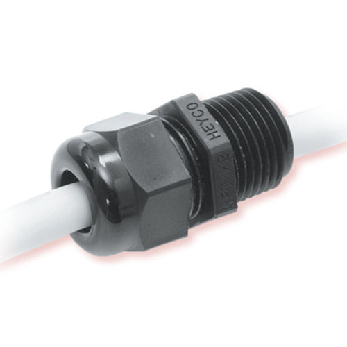 Heyco 3231 (LTF1/2) 0.875" NPT Series-35 Straight Liquidtight Cord Grip ...
