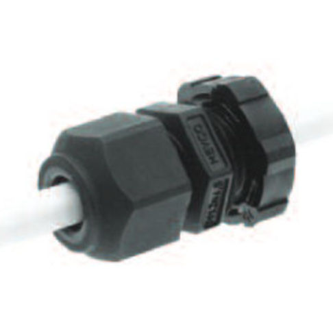 Heyco M4340 M20 Metric Nylon Liquidtight Cord Grip, 4.3 - 11.4mm Cable ...
