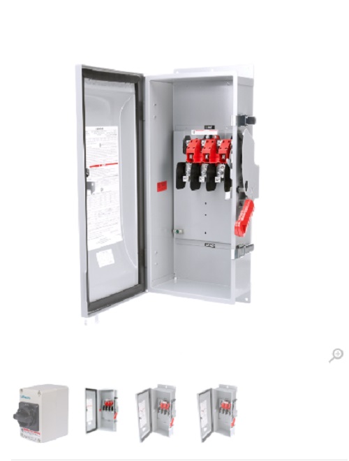 Siemens HNF363JCH 600 VAC 100 Amp 3-Pole 3-Wire NEMA 3R/3S/12 Heavy ...