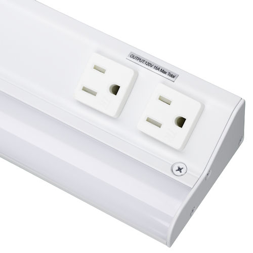 American Lighting UCR-5CCT-18-WH 18" LED Courant 120V AC 12W 720 Lumens ...