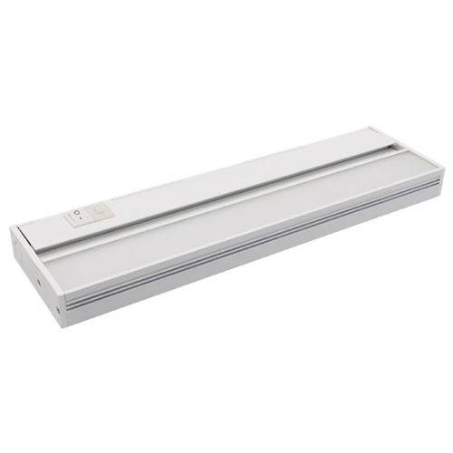 Nicor NUC512SWH 12" CCT Selectable LED Under Cabinet Fixture, 5.25W ...