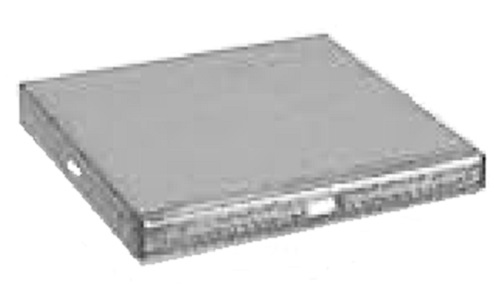 Ebox 12-EC Galvanized NEMA 1 Wireway End Cap | World Electric Supply