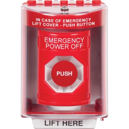 ACCUTECH SS2071PO-EN EM STOP BUTTON W/CVR | Quality Electrical ...