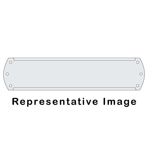 Almetek TH-5SA Tag Holder for 1" E-Z Tags®, Large Channel Aluminum - 5 ...