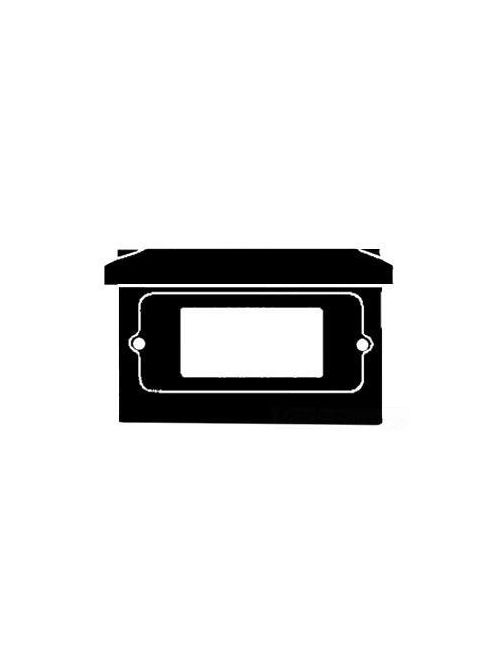 Mulberry 30451 1-Gang Gray Powder Coated Die-Cast Zinc Horizontal GFI ...