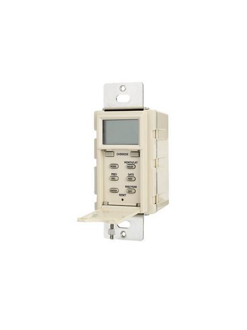 Tork SS700ZA 120/277 VAC 60 Hz 15 Amp 7 Day Light Almond SPST ...