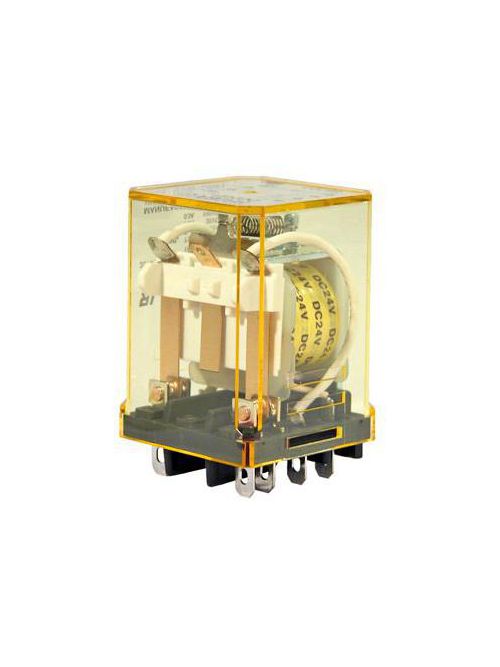 IDEC Corp RR2BA-UAC24V 24/240 VAC 10 Amp DPDT Electro Mechanical Heavy ...