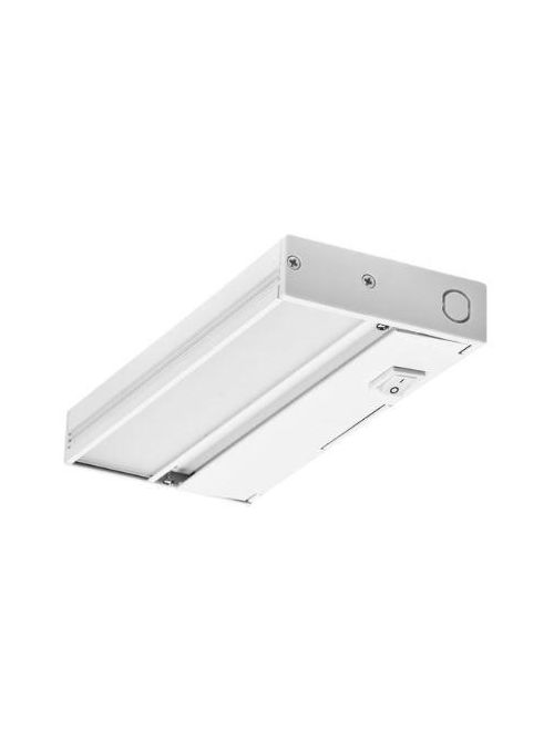 Nicor NUC-4-08-DM-W-WH 8" LED Under Cabinet Fixture, 2700K, 120V, White ...