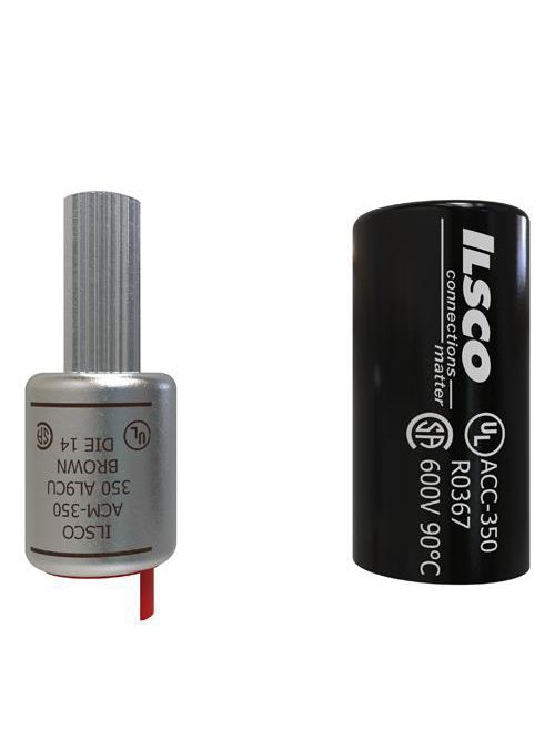 ILSCO ACM-350 UL CSA Listed 350 MCM Aluminum Compression Pin Terminal ...