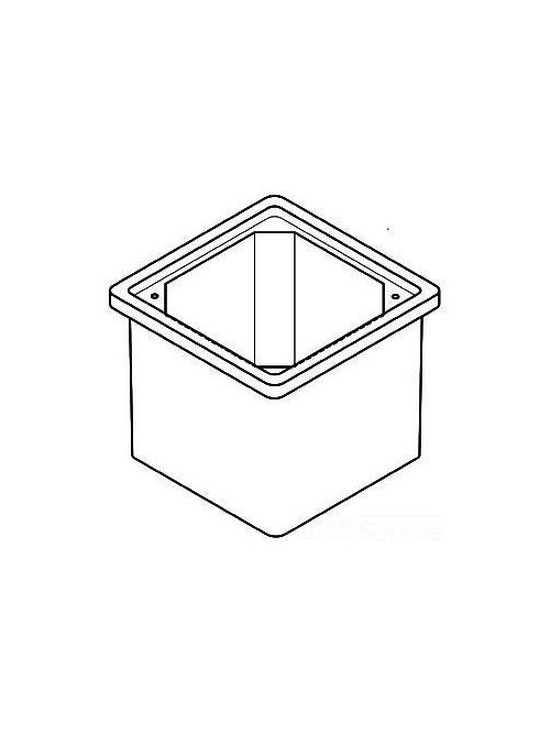 Quazite PC1212BA12 12 x 12 x 12 Inch Gray Polymer Concrete 15-Tier ...