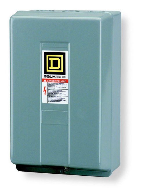 Square D 8903LG60V02 110/120 VAC 30 Amp 6-Pole 6NO NEMA 1 Electrically ...