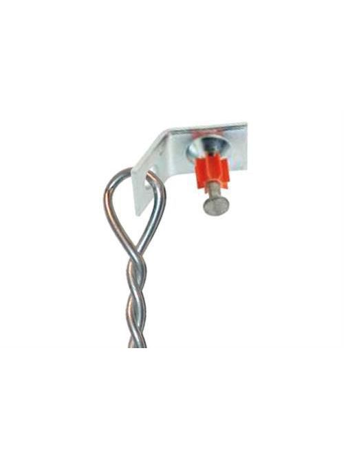 Pro Tie USA 12GAX8FT 8 Foot 12 Gauge Ceiling Wire with Pin and Clip ...