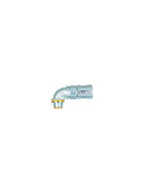 American Fittings FLX7590B 3/4 Inch 90 Degrees Insulated FMC Connector ...