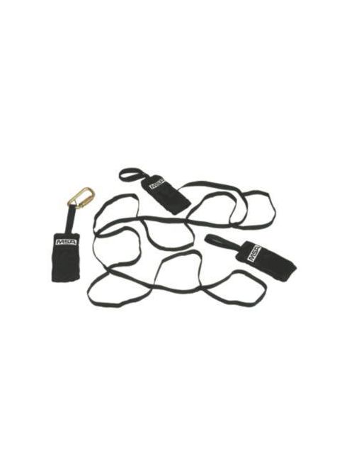 MSA Safety 10063431 Black Suspension Trauma Safety Step with Carabiner ...