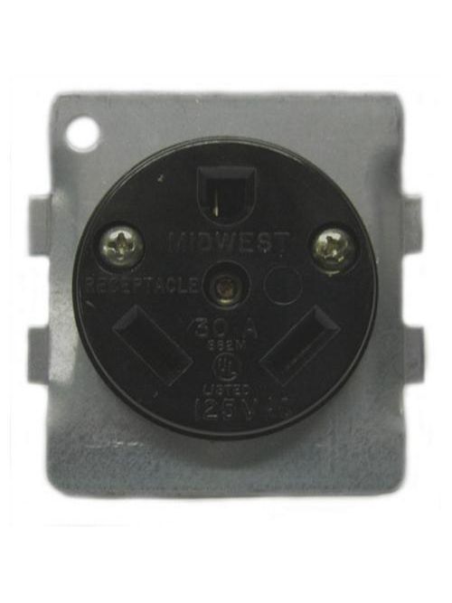 Midwest Electric Products BR32U 125 Volt 30 Amp Base Mount Single ...