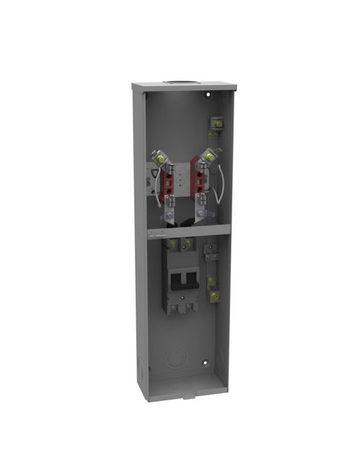 Milbank U7607-RL-200-KK 240 VAC 200 Amp 4-Terminal 1-Phase Ringless ...