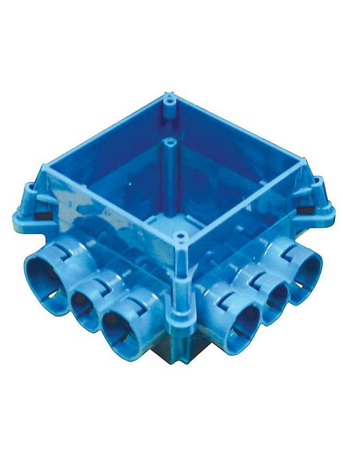 Carlon A863-4SQ ENT 4" Square Mud Box w/ 4" Square Ring, Non-Metallic ...