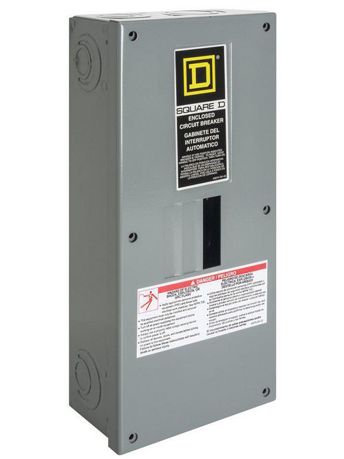 Square D QO3100BNS 100 Amp 5.88 x 3.38 x 13.12 Inch Steel NEMA 1 ...