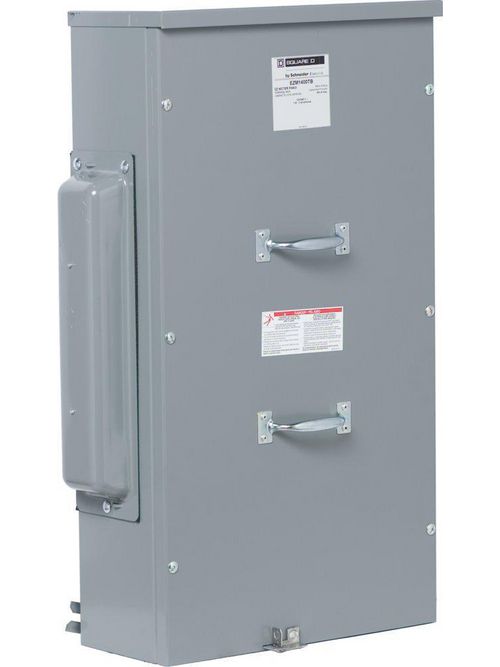 Square D EZM1400TB 400 Amp 1-Phase 3/0 AWG to 500 MCM Meter Center ...