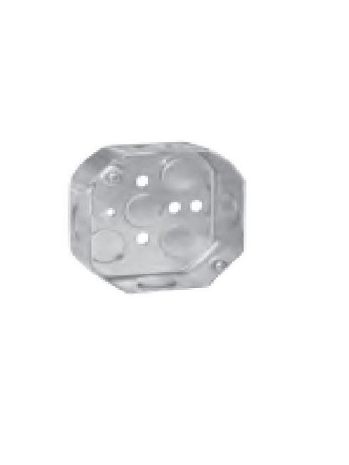 Crouse-Hinds Series TP274 4 x 1-1/2 Inch Steel Octagon Outlet Box ...
