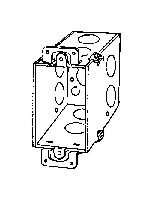 Appleton 336 3 x 2" Square Corner Switch Box | Cooper Electric