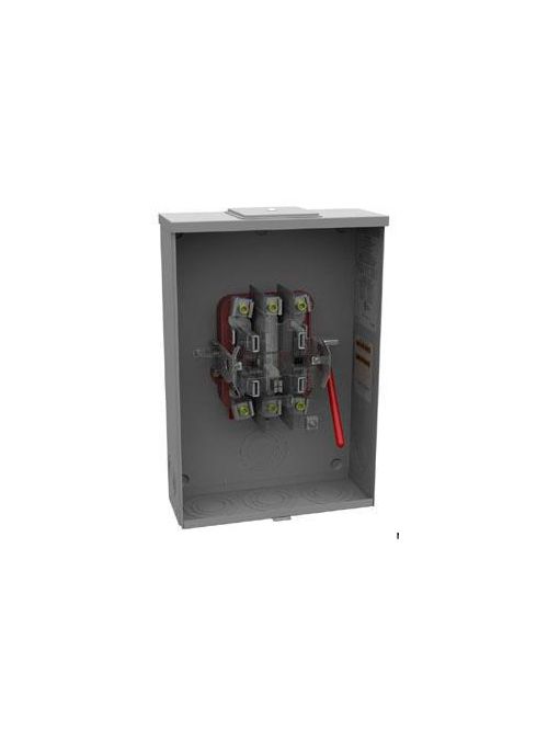 Milbank U9701-X-QG-HSP 600 VAC 200 Amp 7-Terminal 3-Phase 1-Position ...