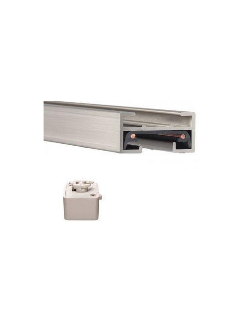 8' J Track Section - Black | Viking Electric