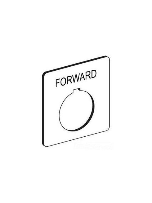 Square D 9001KN106WP Type K 30 mm Push Button Legend Plate | Crawford ...
