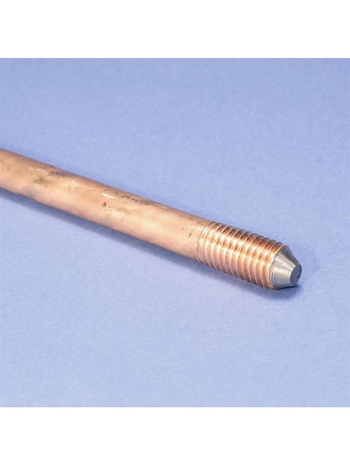 Erico 635850 5/8 Inch x 5 Foot Copper Bonded Steel Ground Rod | Cooper ...