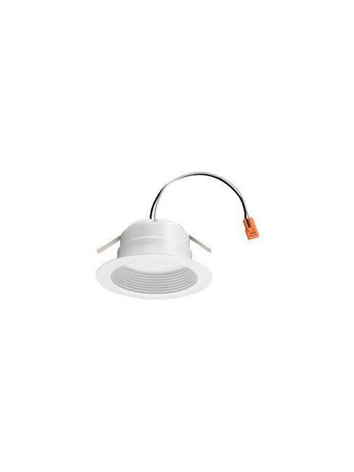 Lithonia Lighting 4BEMW LED 30K M6 10.3 W 120 Volt Matte White Baffle LED Recessed Downlight ...