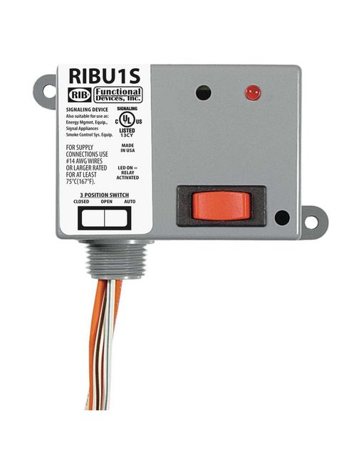 Functional Devices, Inc. RIBU1S SPST 10 to 30 VAC/VDC 10 Amp NO ...