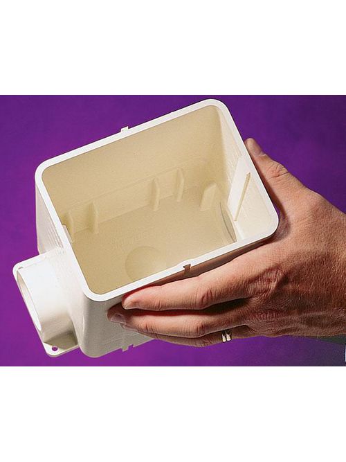 Wiremold 880MP 5-1/2 x 4-1/8 x 6 Inch 100 In³ 1-Gang Non-Metallic ...