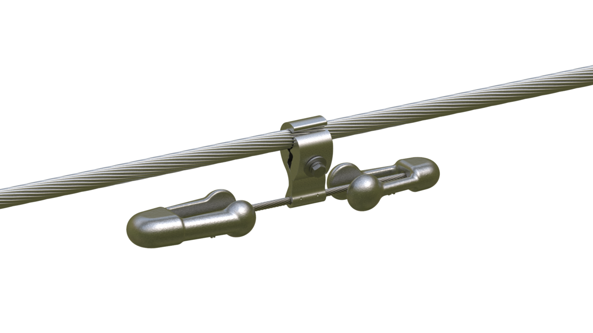 Preformed Line Products VSD-5040B Vortx Damper 50 Wt W/Breakaway Bolt ...